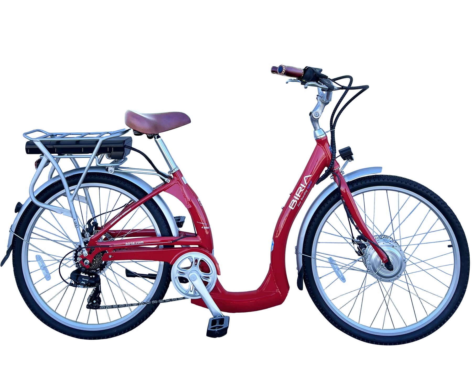 Biria Electric Easy Boarding Bike – Lightweight E-Bike with 30 Mile Range – Biria Bikes